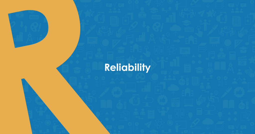Reliability of assessments - Comproved