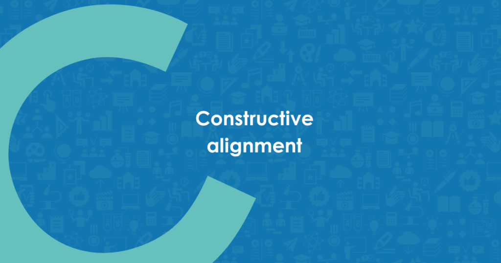 Constructive alignment focused on learning - Comproved
